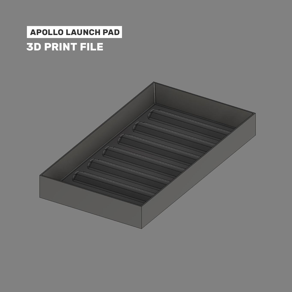 Apollo Launch Pad Mold 3D Printable File – HouseMade Industrial