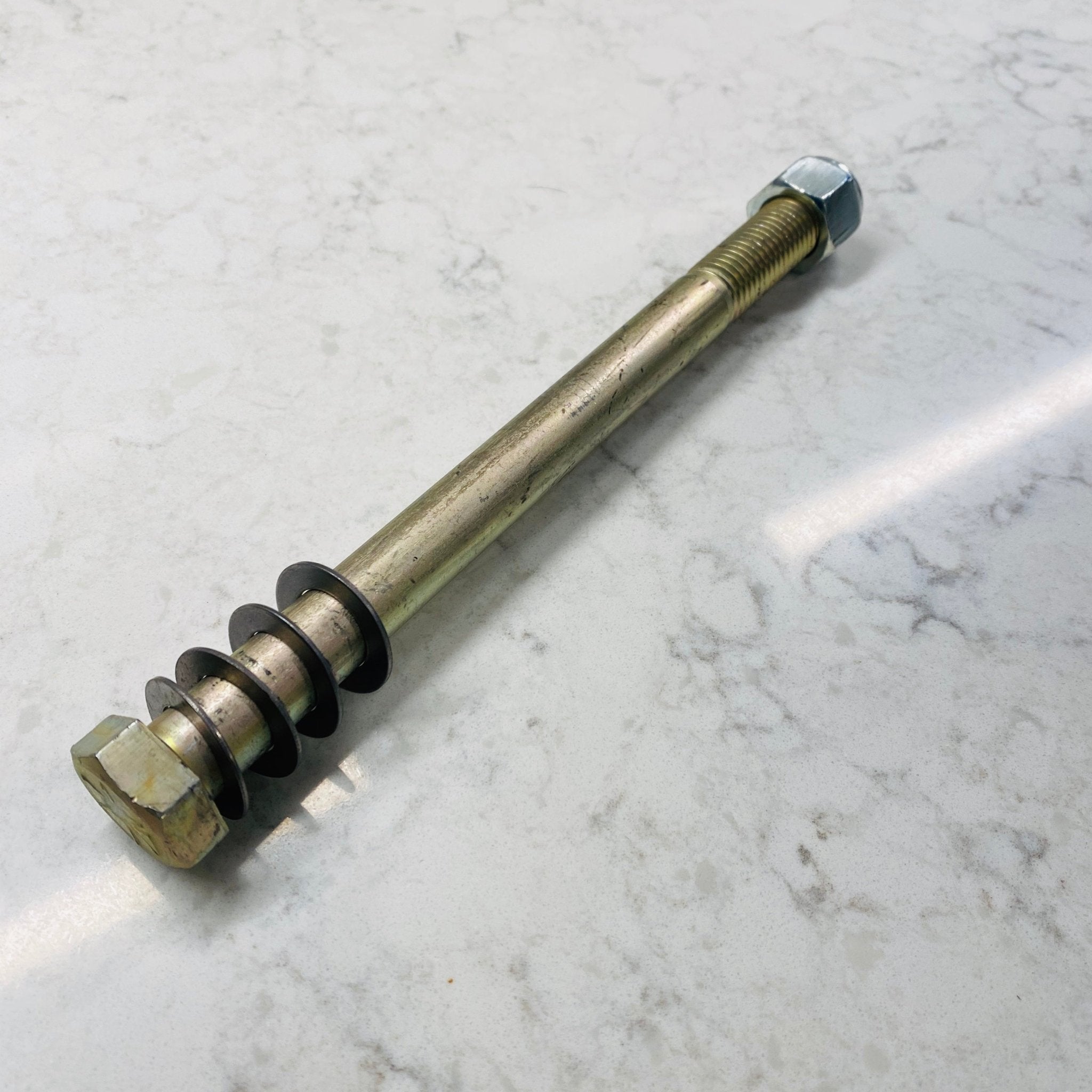 Axle Bolt with Spacers & Locking Nut – HouseMade Industrial
