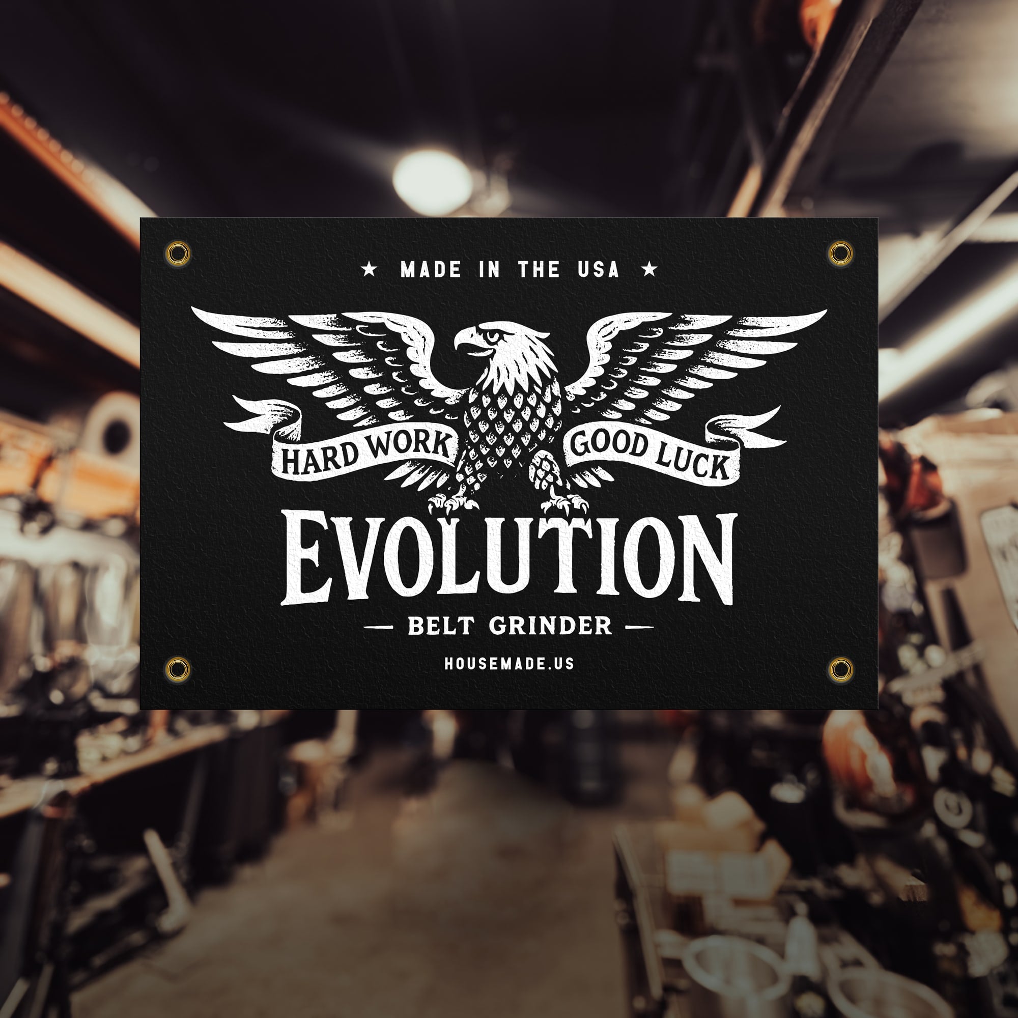 Evolution Grinder Shop Banner – HouseMade Industrial